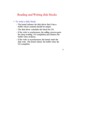 Advance unix(buffer pool) | DOC