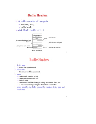 Advance unix(buffer pool) | DOC