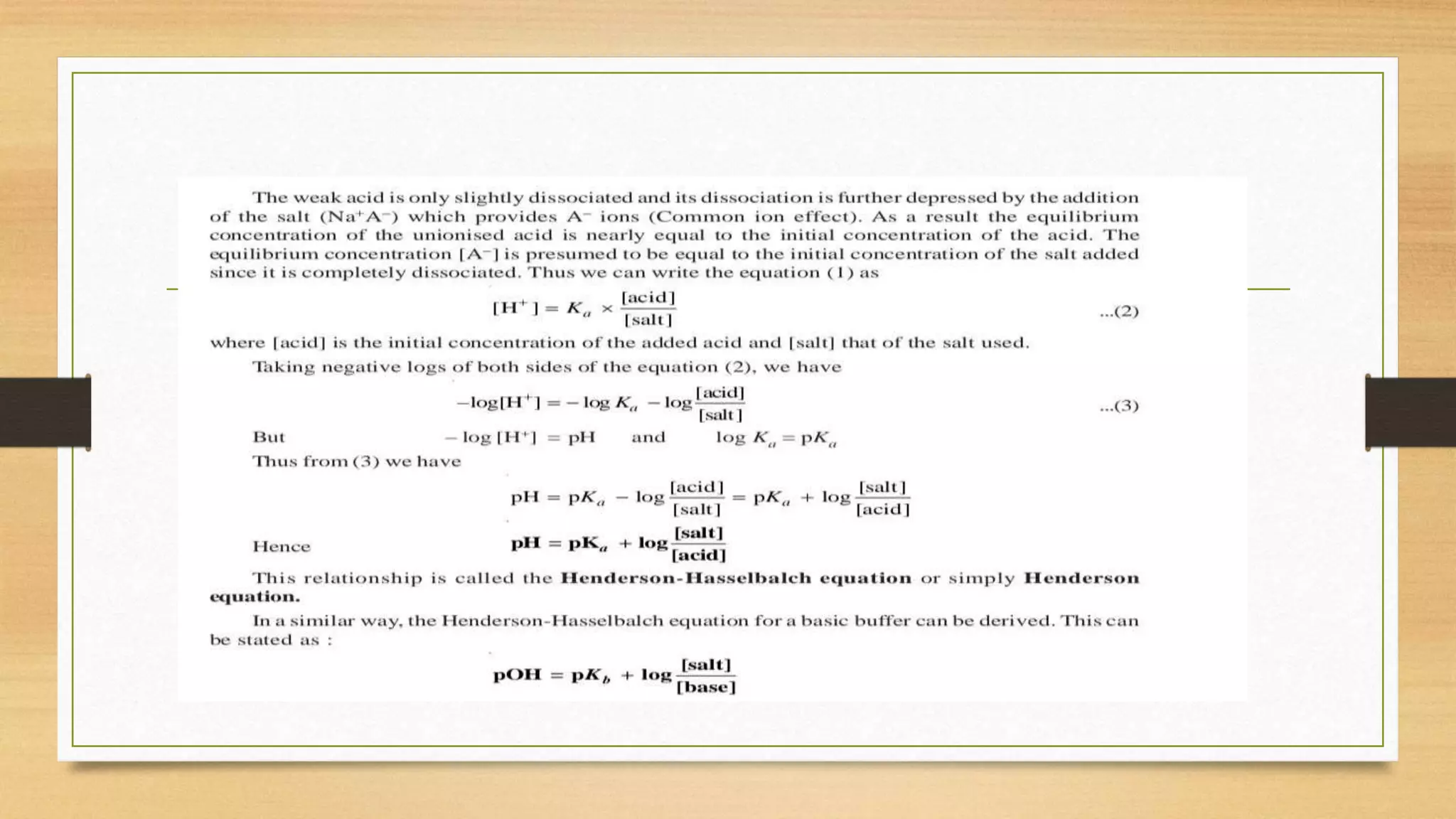 Buffer presentation | PPTX | Chemistry | Science