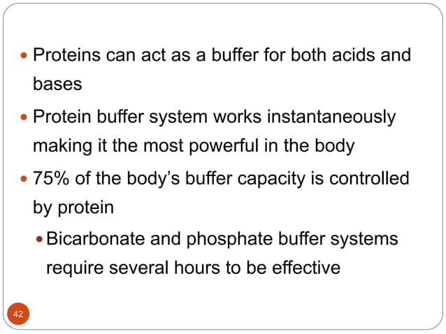 Buffers in the body | PPTX | Lung and Respiratory Health | Diseases and ...