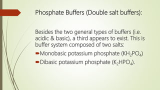 Buffers-----(Pharmaceutics) | PPTX