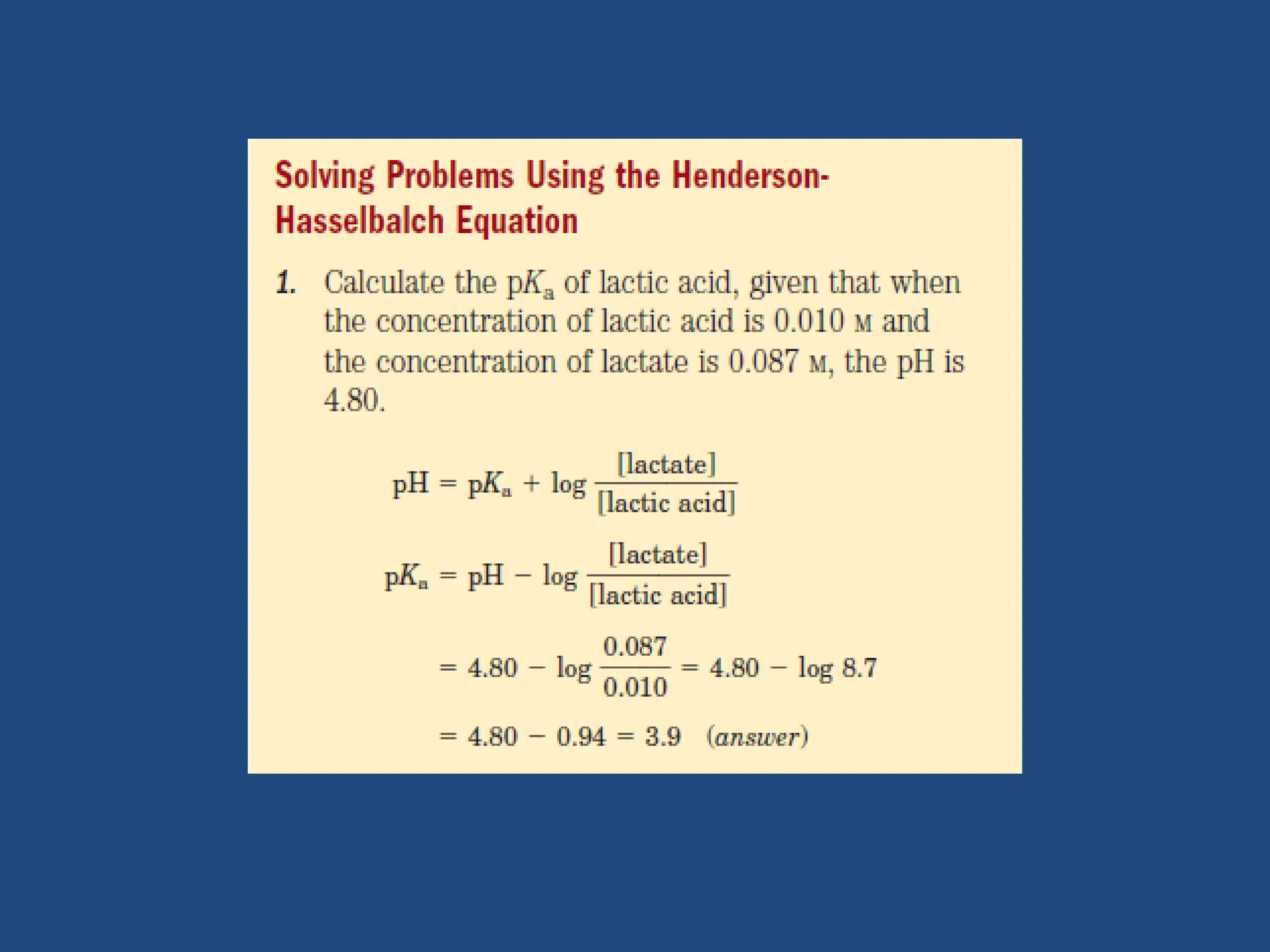 Buffers For Biochemistry Powerpoint Presentation Ppt