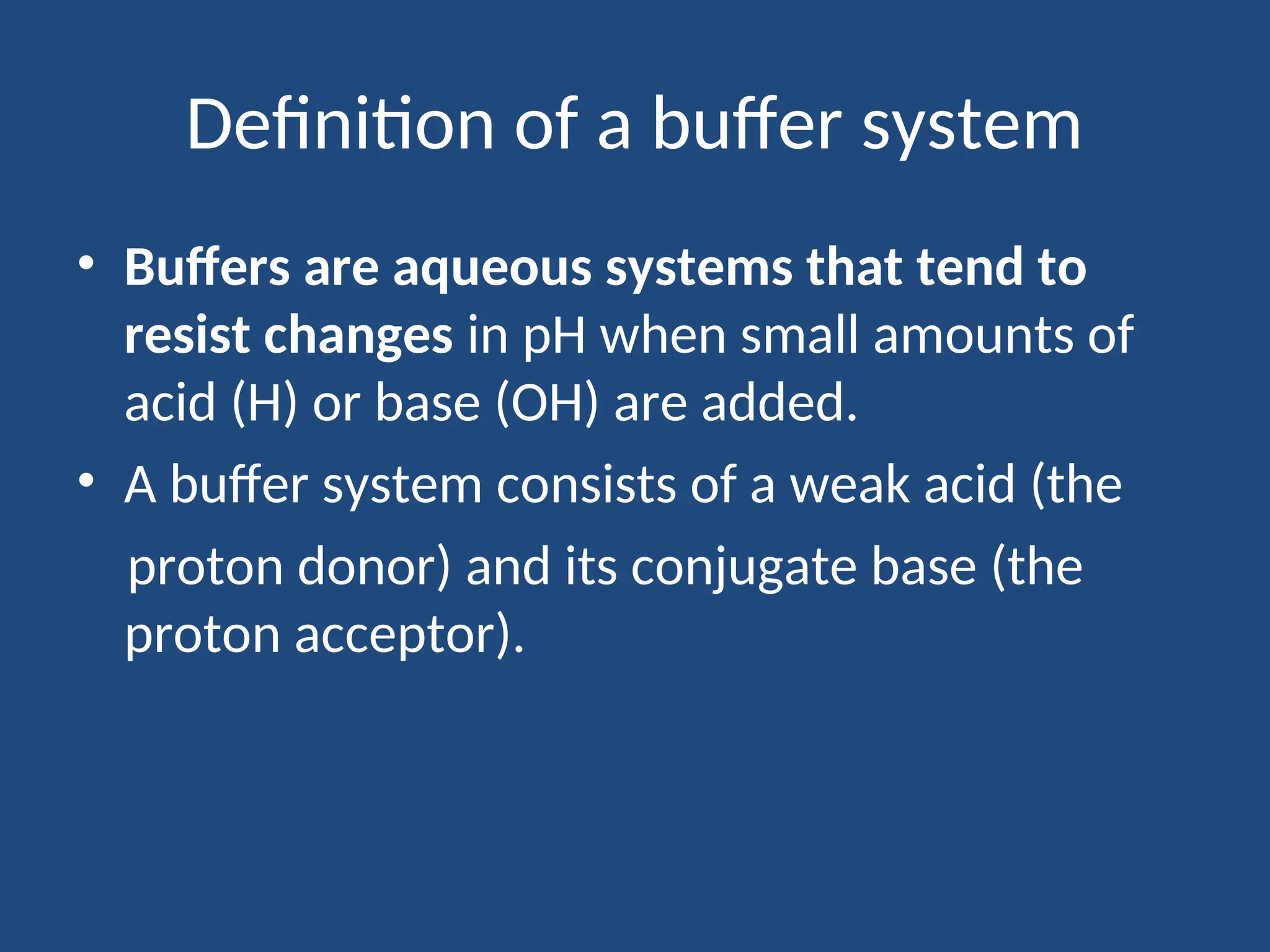 Buffers for biochemistry powerpoint presentation | PPT