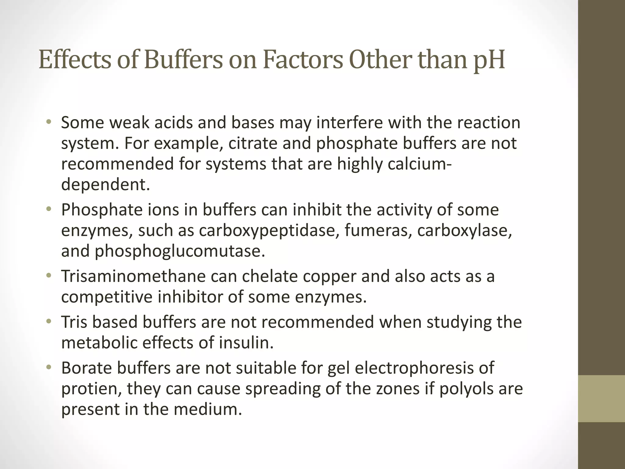 Buffers in biological systems | PPTX