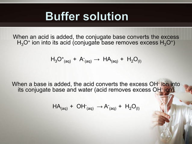 Buffers in chemical analysis, types of buffers | PPT