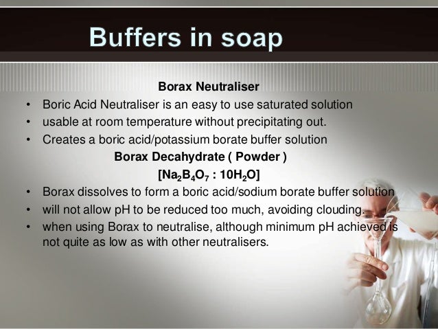 Buffers in chemical analysis, types of buffers