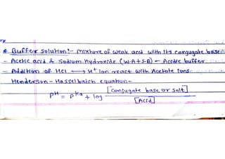 Buffer Solution | PDF