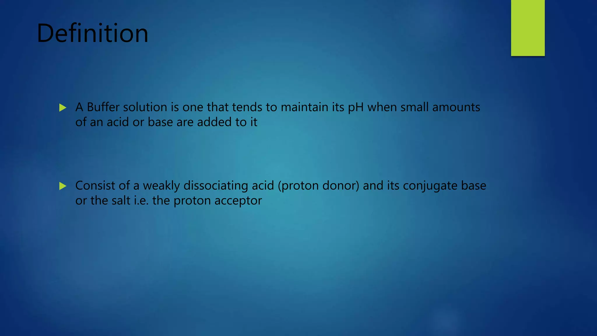 Buffer solutions, henderson, ph metry | PPT