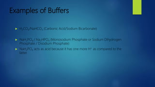 Buffer solutions, henderson, ph metry | PPT