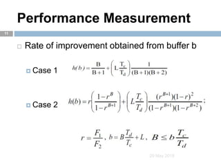 ANALYSIS OF TRANSFER LINE WITH BUFFER STORAGE | PPTX