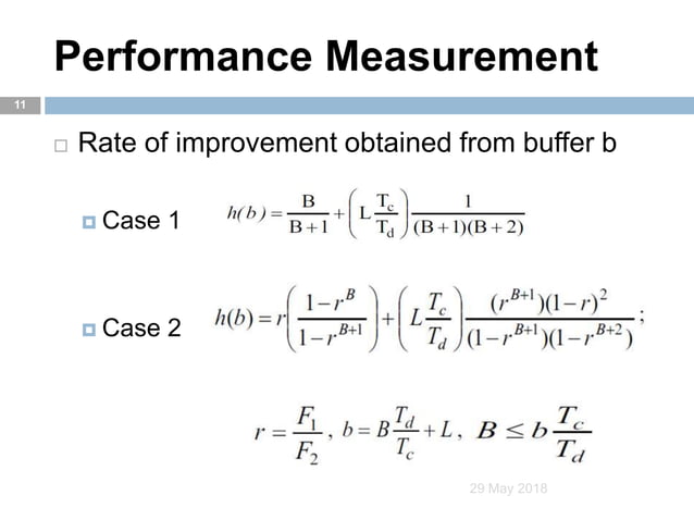 ANALYSIS OF TRANSFER LINE WITH BUFFER STORAGE | PPTX