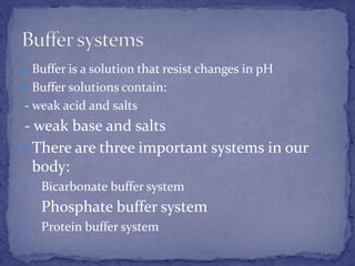 Buffer System | PPT