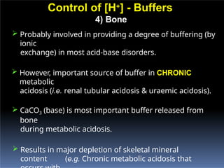 Buffer Systems definition, mechanism of action and importance in ...