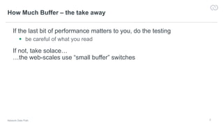 How deep is your buffer – Demystifying buffers and application performance | PPT