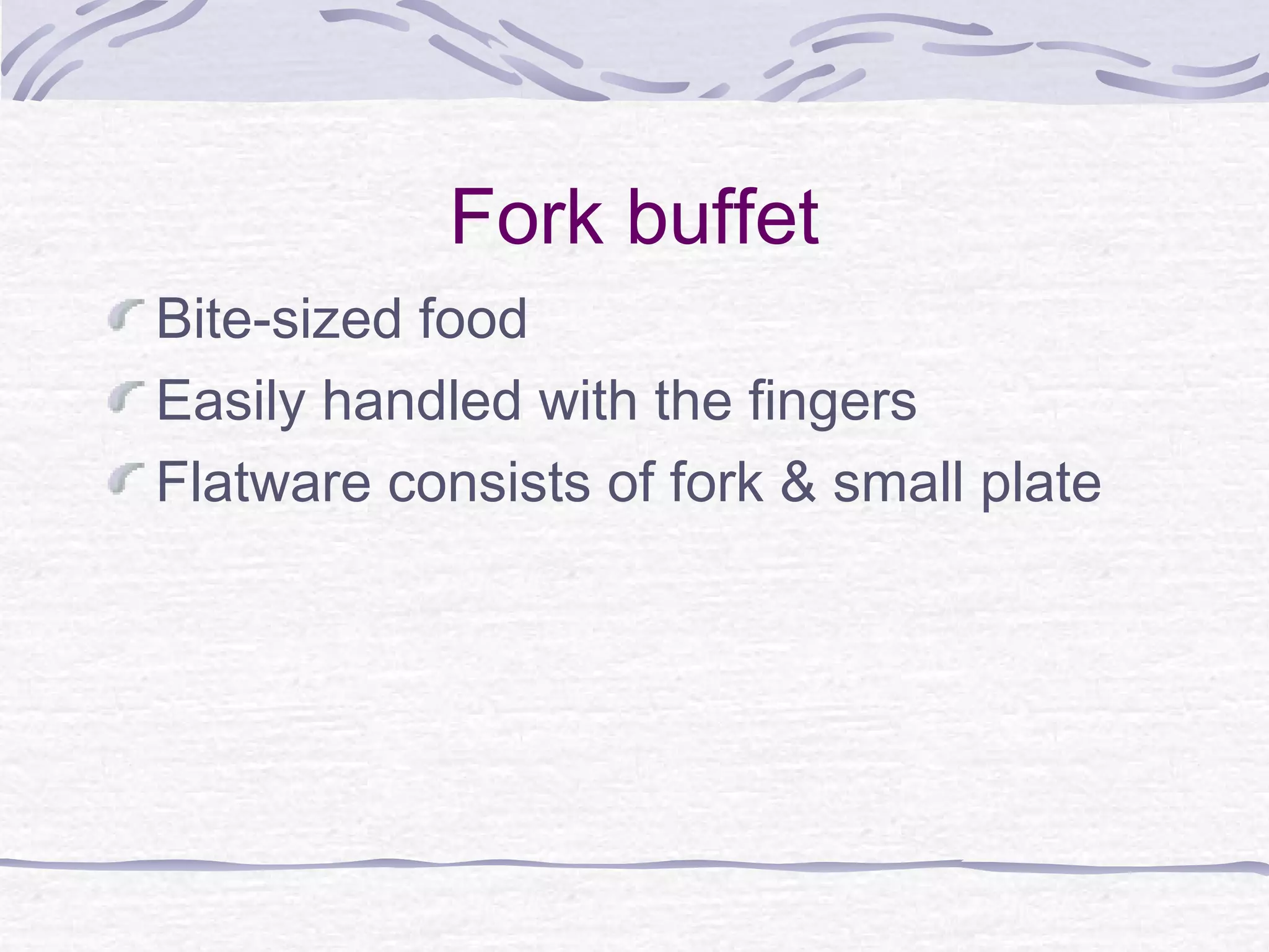 Buffet | PPT