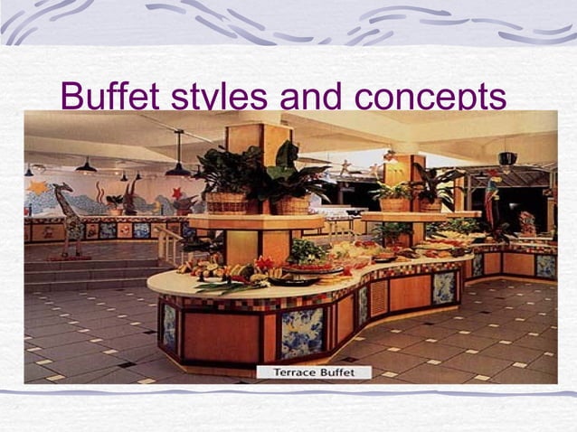 Buffet | PPT | Dining Out | Food & Drink