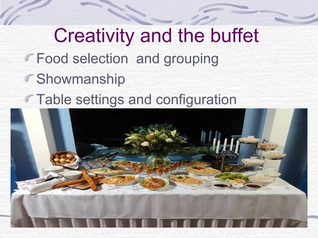 Buffet | PPT | Dining Out | Food & Drink