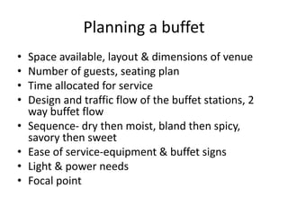 Buffet 1 | PPTX