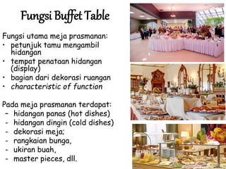 Buffet Service | PPTX