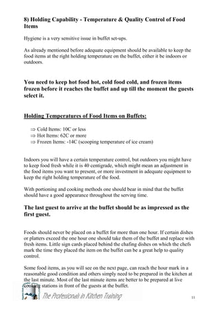 Buffet settings | PDF