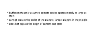 Buffon's Collision Theory | PPTX
