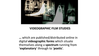 Sensuous Methodologies The Audiovisual Essay in Film & Moving Image ...