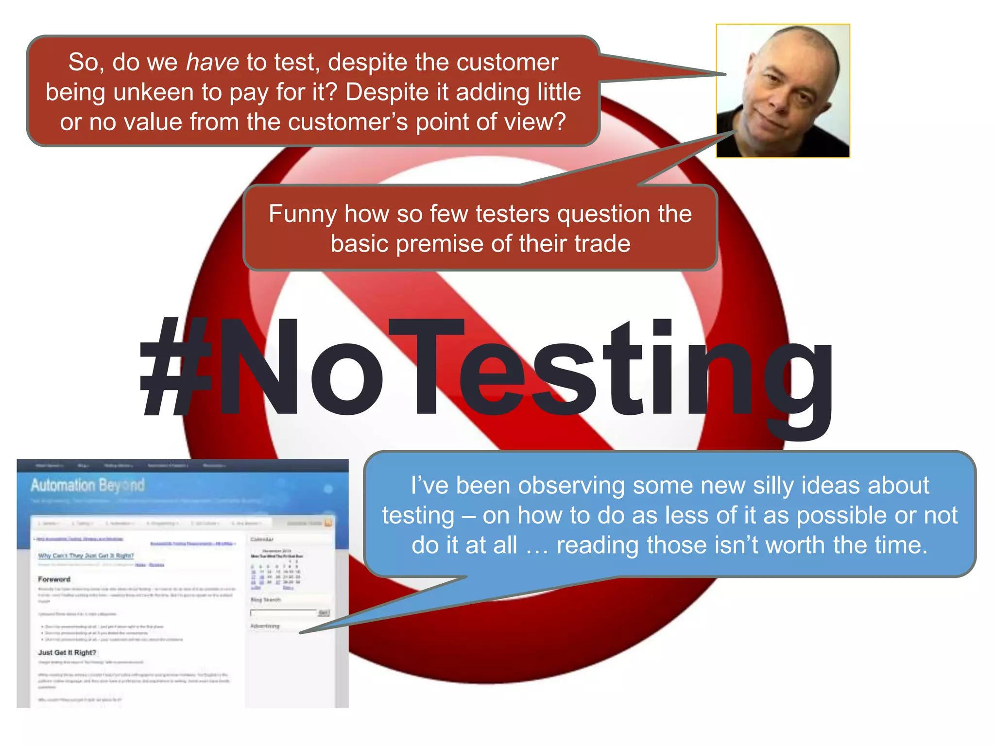 Bug-Free Software? Go For It! | PPT