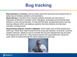 Bug reporting and tracking | PPTX