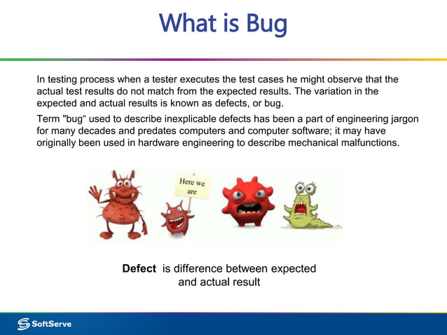 Bug reporting and tracking | PPTX