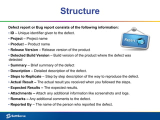 Bug reporting and tracking | PPTX
