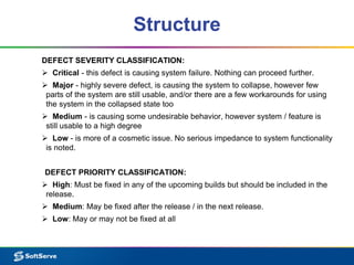 Bug reporting and tracking | PPTX