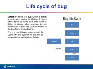 Bug reporting and tracking | PPTX