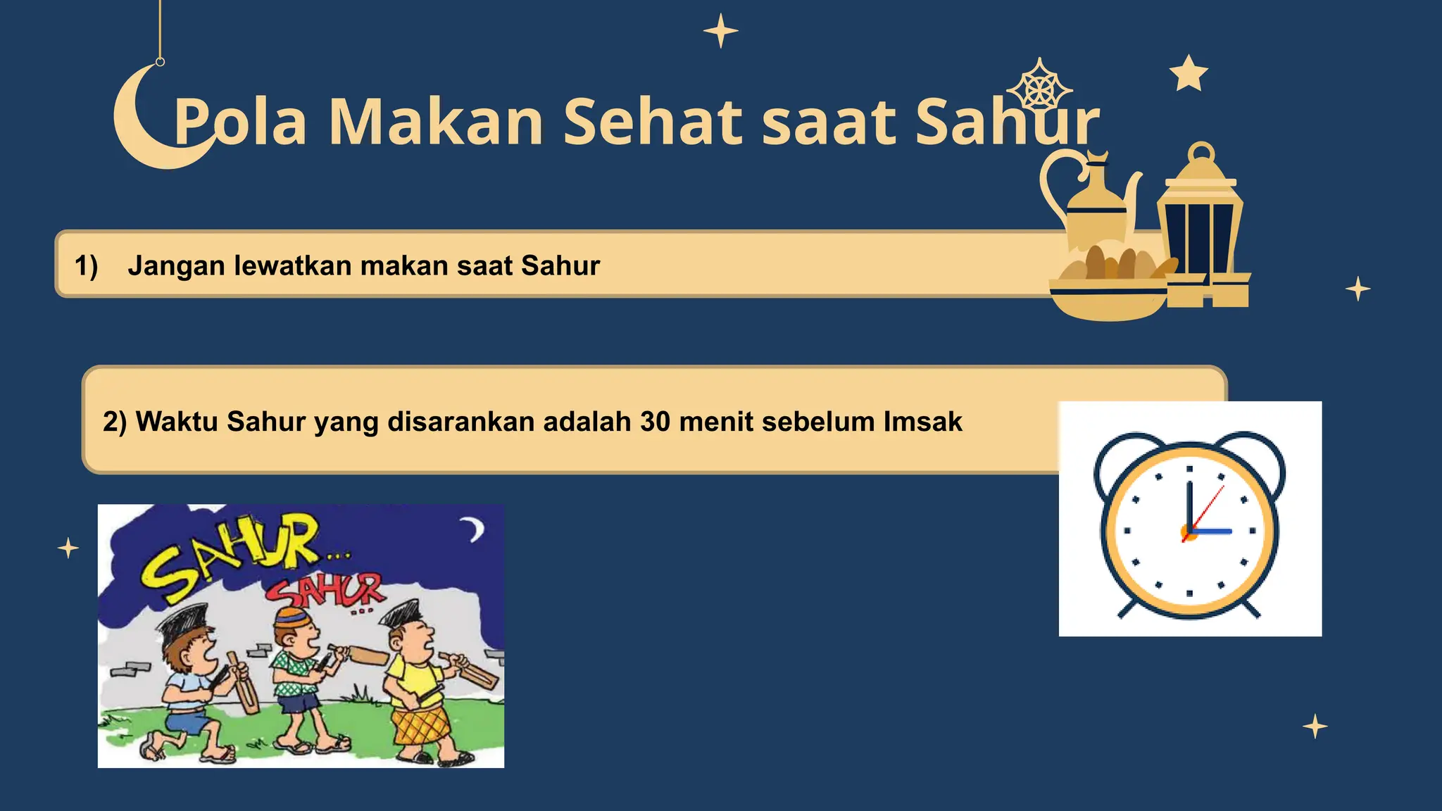 Badan bugar dan sehat saat bulan rhamadhan | PPT