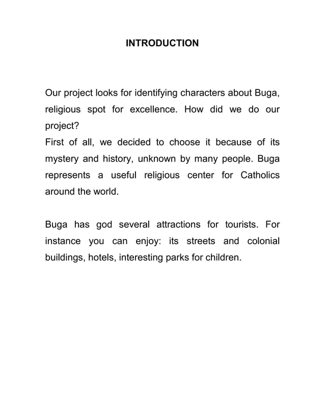 Buga Trabajo Fotos | PDF