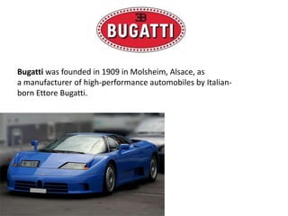 Bugatti presentation | PPTX
