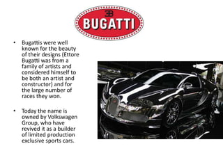 Bugatti presentation | PPTX