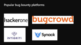 Bug bounties | PPTX | Antivirus Software | Computer Software and Applications