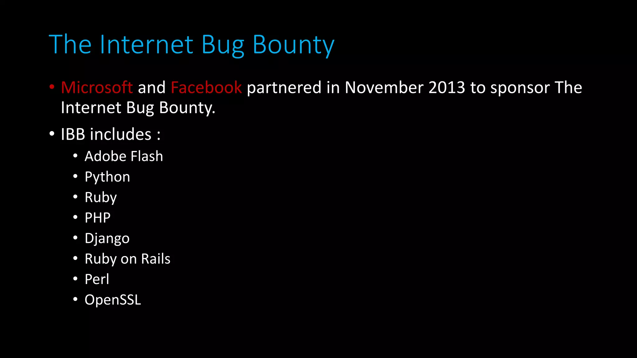 Bug bounty | PPTX