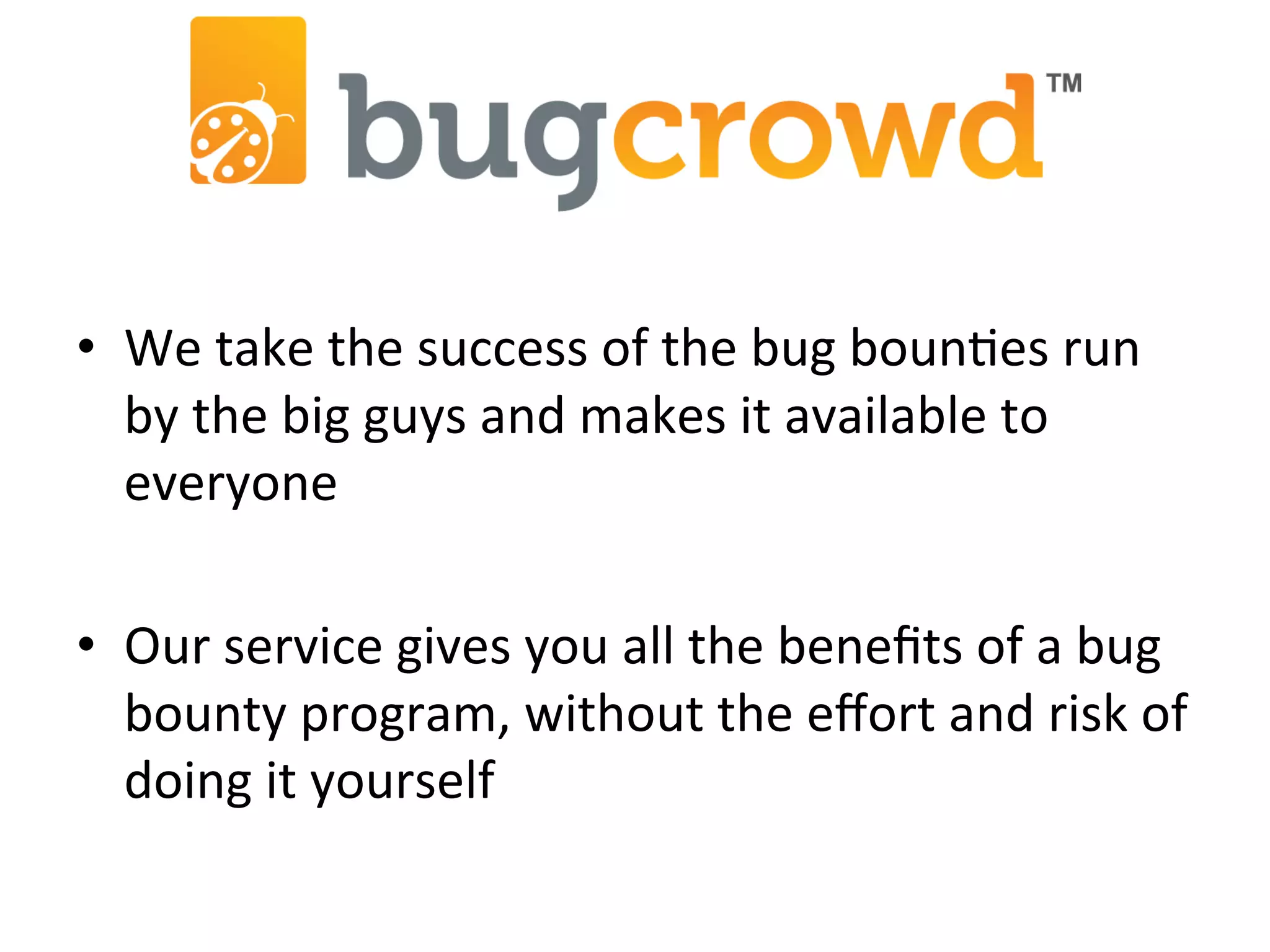 Introducing Bugcrowd | PPT