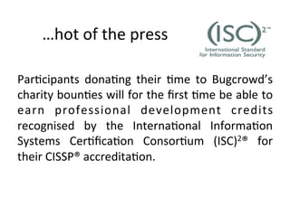 Introducing Bugcrowd | PPT