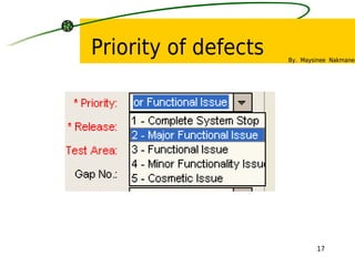 BugDay Bangkok 2009 Defect Management | PPT