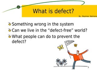 Defect Management on BugDay Bangkok 2009 | PDF