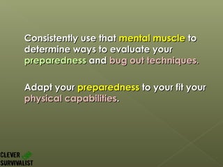 Bugging out, Bug out bags, Emergency Action plans and Amazing ...