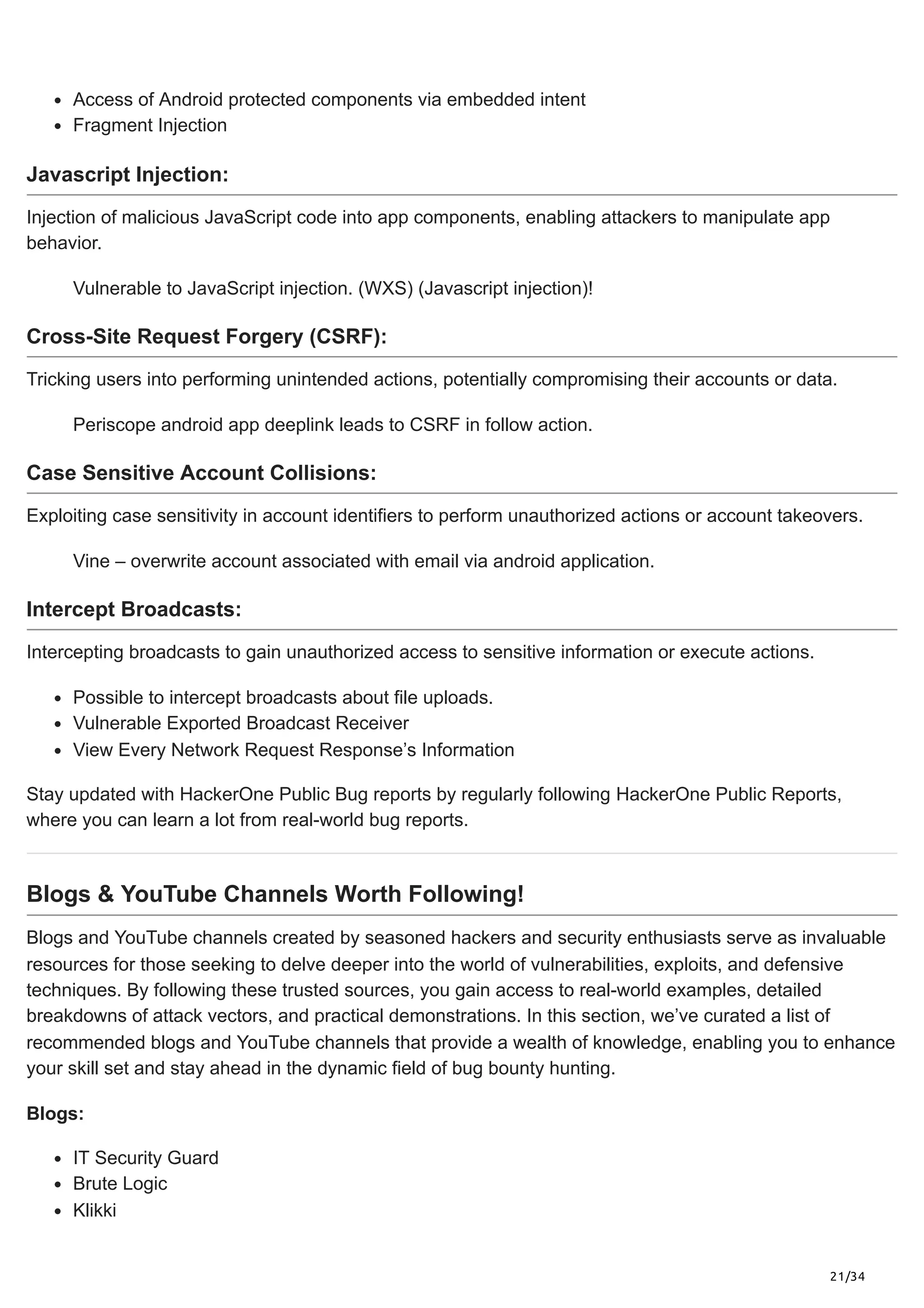 Bug Bounty Blueprint : A Beginner's Guide | PDF