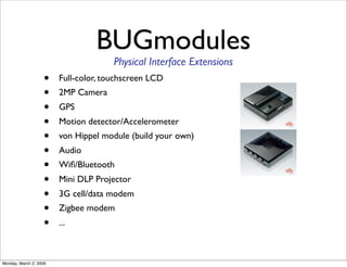 Bug Labs - Overview | PDF