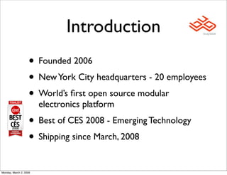 Bug Labs - Overview | PDF