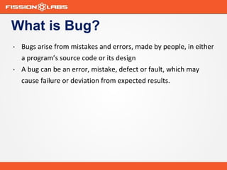 Bug life cycle | PPTX
