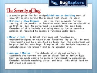 Bug life cycle | PPTX