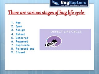 Bug life cycle | PPTX