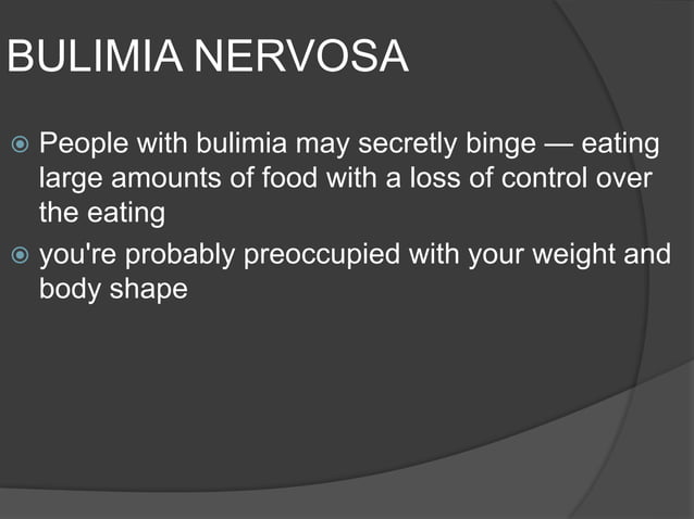 TYPES OF EATING | PPTX